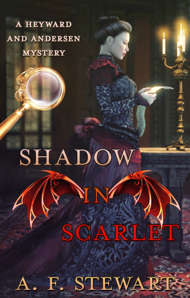 Surprise! Shadow in Scarlet is Published! – Be Afraid of the Dark